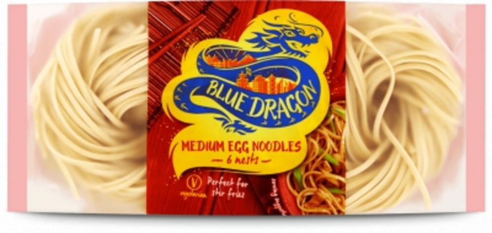 Blue Dragon Medium Egg Noodles 300g | Order Online | Fisher of Newbury