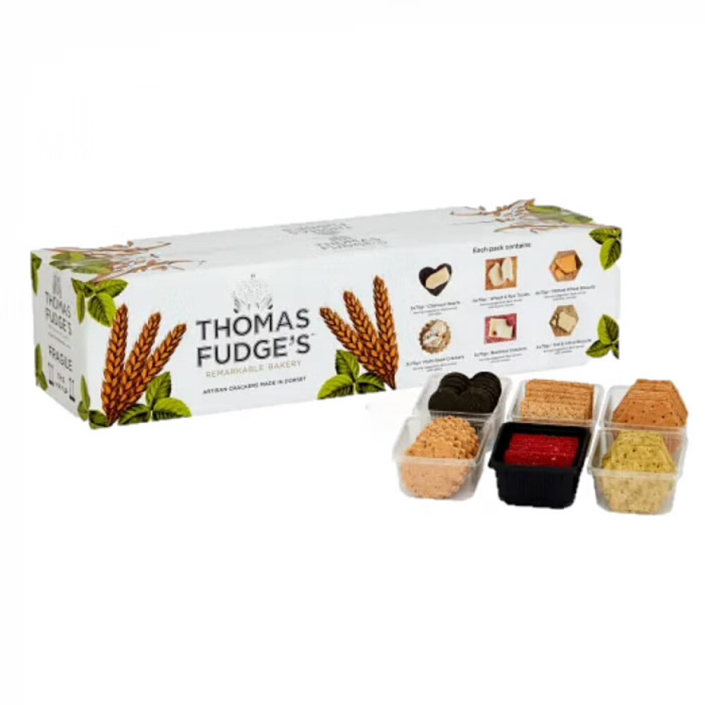 Thomas Fudge's Savoury Biscuit Selection 21 x 75g | Order Online ...