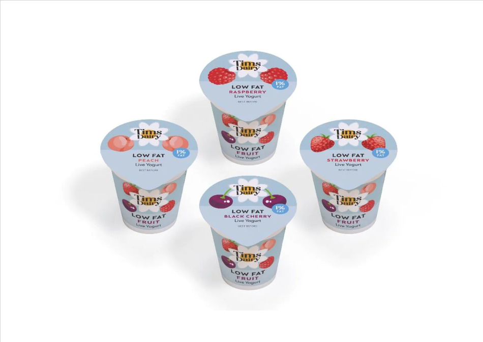 Tim's Low Fat Fruit Yoghurts 12 x 125g | Order Online | Fisher of Newbury
